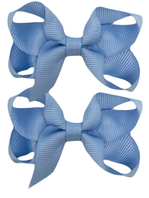 Hair Bow Mini on Soft Elastic 2-Pack – All Hallows' School Limited Shop